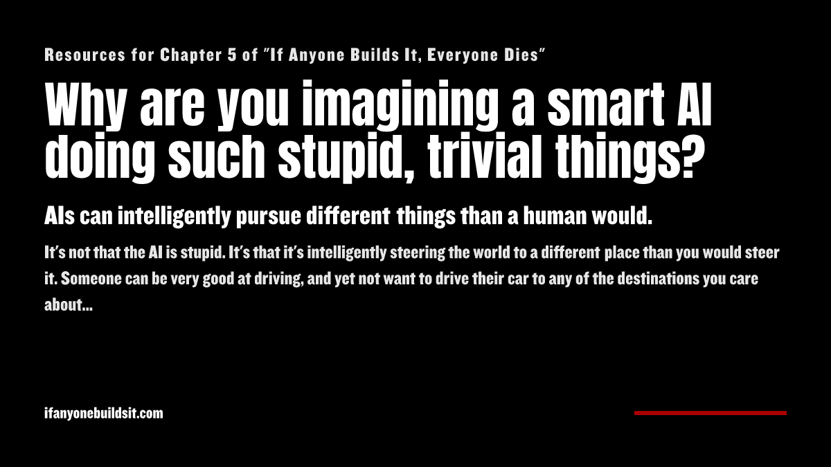 Why are you imagining a smart AI doing such stupid, trivial things ...